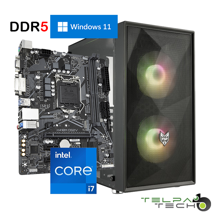 14th Gen Intel Core i7 DDR5 Deca-Core High Performance Desktop PC ...